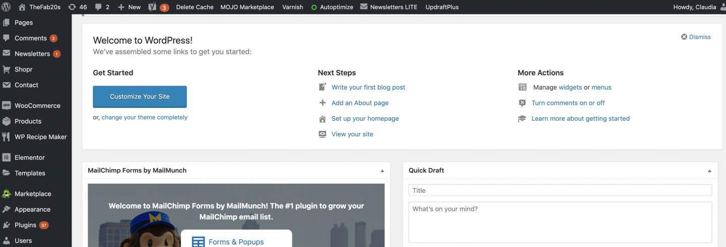 How To Navigate and Design Your Wordpress Site - TheFab20s How To Navigate and Design Your Wordpress Site - TheFab20s
